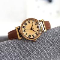 China Roman Numerals Belt Quartz Battery Wristwatches Mineral Glass 30m Waterproof for sale