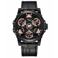China 53mm Dial Men Quartz Watch Creative Versatile Leather Alloy Case for sale