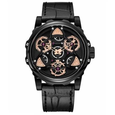 China 53mm Dial Men Quartz Watch Creative Versatile Leather Alloy Case for sale