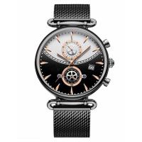 China 3ATM Waterproof Quartz Couple Watch Hard Alloy Date Timing 12mm Shell for sale