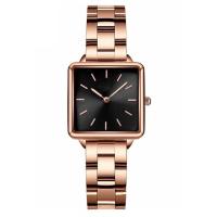 China 34mm Dia Women Quartz Wrist Watch Waterproof 16mm Strap Alloy Case for sale