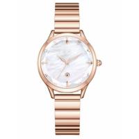 China 10mm Dial Stainless Steel Quartz Wristwatch Date Magic Shell 15mm Strap for sale