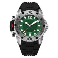 China 51mm Case Silicon Male Watches Pointer Display ROHS Waterproof for sale