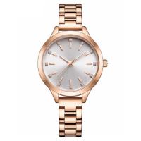 China 7.9mm Thickness Ladies Diamond Watch 3ATM Three Pin Waterproof for sale