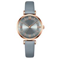 China 30M Life Waterproof Roman Numerals 1.2cm Branded Belt Watches For Ladies for sale