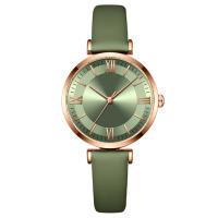 China 30M Life Waterproof Roman Numerals 1.2cm Branded Belt Watches For Ladies for sale