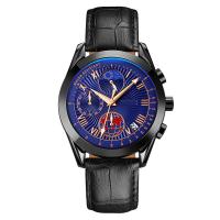 China Multifunctional Triple Date Moonphase Watch Waterproof For Men for sale