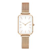 China Furnace vacuum plating Square Ladies Analog Watch With Miyota 2035 Movement for sale