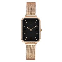China Furnace vacuum plating Square Ladies Analog Watch With Miyota 2035 Movement for sale