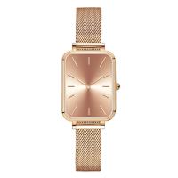 China Furnace vacuum plating Square Ladies Analog Watch With Miyota 2035 Movement for sale