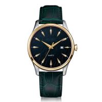 China 30M Waterproof Top Layer Cowhide Leather Couple Watch for sale