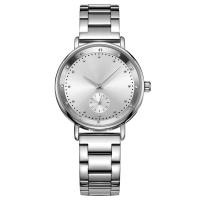 China Fastrack Steel Belt Double Dial Watches 3ATM Waterproof For Ladies for sale