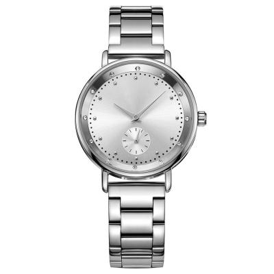 China Fastrack Steel Belt Double Dial Watches 3ATM Waterproof For Ladies for sale