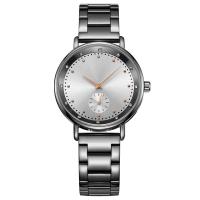 China Fastrack Steel Belt Double Dial Watches 3ATM Waterproof For Ladies for sale