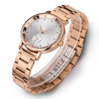 China Fastrack Steel Belt Double Dial Watches 3ATM Waterproof For Ladies for sale