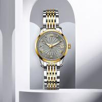 China Diamond Waterproof Woman Modern Sophisticate Watch Mechanical Business for sale