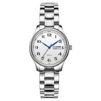 China Couple Japanese Movement Waterproof Calendar Watch Stainless Steel for sale