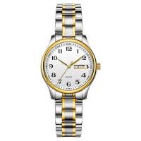 China Couple Japanese Movement Waterproof Calendar Watch Stainless Steel for sale