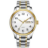 China Couple Japanese Movement Waterproof Calendar Watch Stainless Steel for sale