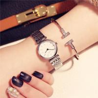 China Business Fashion Alloy Lover Wrist Watches Simple Stylish Thin Couple Pair Watch for sale
