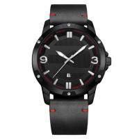 China Sports Leather Alloy Quartz Wrist Watch Athleisure Belt Luminous Watch for sale