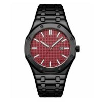 China Men Stainless Steel Business Watch Waterproof Calendar Quartz Watch for sale
