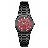 China Men Stainless Steel Business Watch Waterproof Calendar Quartz Watch for sale