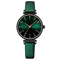 China Alloy Quartz Women'S Leather Cuff Watch Leather Strap Luxury Ladies Watches for sale