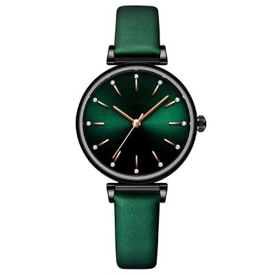 China Alloy Quartz Women'S Leather Cuff Watch Leather Strap Luxury Ladies Watches for sale