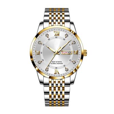 China Seiko Movement Stainless Steel Chronograph Watch Butterfly Buckle Waterproof for sale