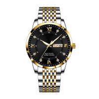 China Seiko Movement Stainless Steel Chronograph Watch Butterfly Buckle Waterproof for sale