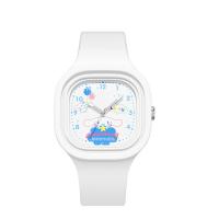China Students Silica Gel Watch Band Silicone Digital Watch 245mm Length Shock Resistant for sale