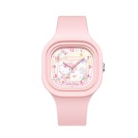 China Students Silica Gel Watch Band Silicone Digital Watch 245mm Length Shock Resistant for sale