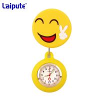 China Digital Retractable Fob Watch Nurses Clip On Fob Watch Quartz Movement for sale