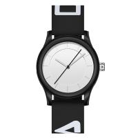 China Casual Silicone Strap Watch Sports Wrist Watch 10mm Thickness Acrylic Mirror for sale