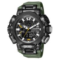 China Acrylic Mirror Digital Sports Watch 50 Meters Waterproof Chronograph Wrist Watch for sale