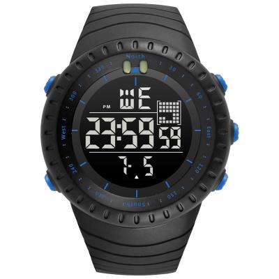 China Analog Digital Chronos Sport Watch Black Dial Sports Watch 50 Meters Waterproof for sale
