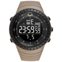 China Analog Digital Chronos Sport Watch Black Dial Sports Watch 50 Meters Waterproof for sale