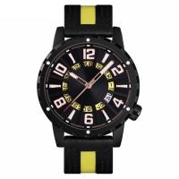 China Quartz Movement Casual Calendar Leather Watch Zinc Alloy Mens Chronograph Watches for sale