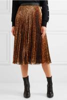 China 2018 New pleated midi high waisted skirts for sale