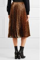 China 2018 New pleated midi high waisted skirts for sale