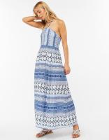 China Factory Direct Sales Halter Maxi Dress Laddies Boho Long Dresses for sale