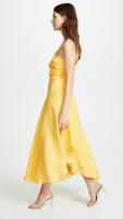 China Fashion Asymmetrical Clothing One Shoulder With Long Sleeve Woman  Maxi Dress Summer for sale