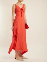 China Women Clothing Summer Sleeveless With V neck Linen Maxi Dresses For Ladies for sale