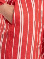 China 2018 Women Clothes Gathered Bell Sleeves Striped Midi Design Fashion Dresses For Women 2018 for sale