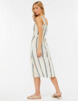 China Greek Style Chic Bohemian Ribbon Dress Midi Dress Boho for sale