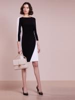 China Fashion Women Business Dress With Long Sleeve for sale