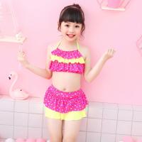 China Baby Girls Two Pieces Bikini Set  Swimwear Beach Swimsuit Swimming Suit for Children for sale