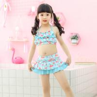 China Baby Girls Two Pieces Bikini Set  Swimwear Beach Swimsuit Swimming Suit for Children for sale