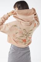 China Custom Cropped Hoodies Sweatshirts Embroidered for sale
